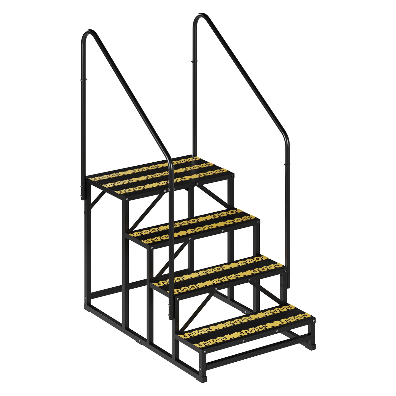 Amazon.com: 4 Steps RV Steps with 2 Handrails, Non-Slip Hot Tub Steps ...
