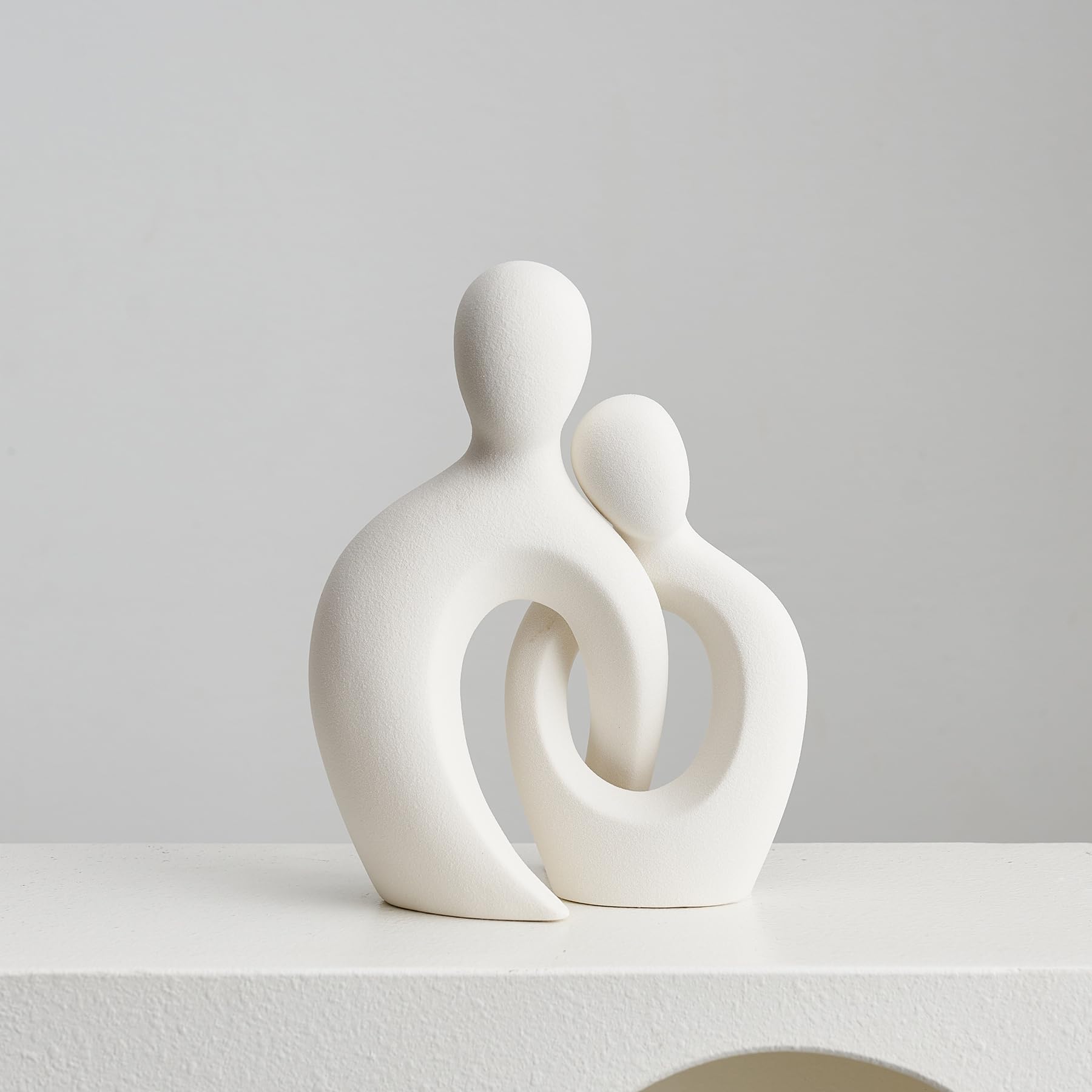 Sculpture Man And Woman Intertwined