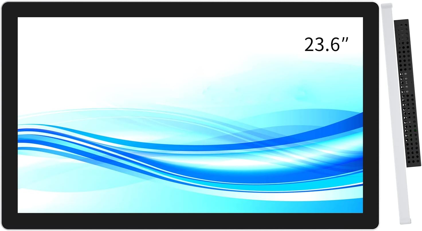 Amazon.com: GreenTouch 23.6 Inch Aluminum Frame Wall Touch Screen LCD ...