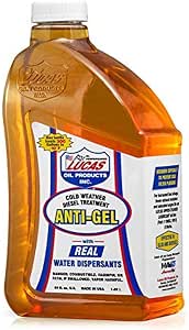Lucas Oil 10866 - Aditivo diésel antigel para Clima frío, 64 FL oz ...