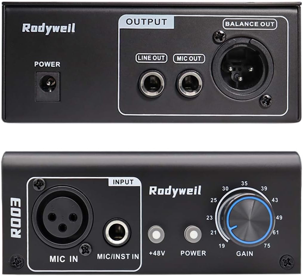 Amazon.com: Klark Teknik MIC BOOSTER CT 1 Compact Dynamic Microphone ...