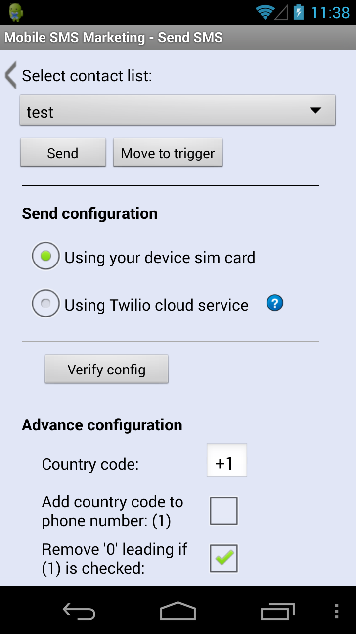 Mobile SMS Marketing - App on Amazon Appstore