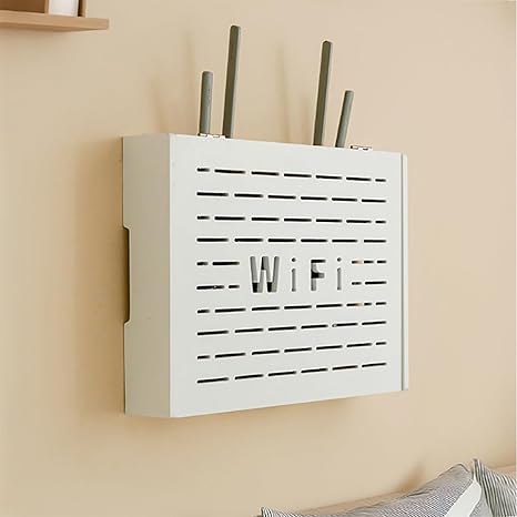 Amazon.com: WiFi Router Hidden Box, Wooden WiFi Router Storage Box ...
