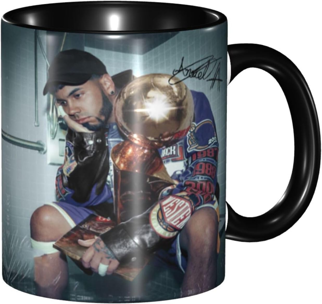 Amazon.com: ELOMAS Anuel Rapper Aa Singer Las Leyendas Nunca Mueren ...