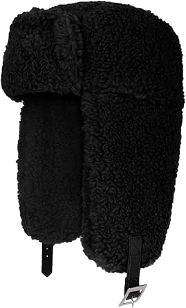 Amazon.com: Voilipex Womens Faux Fur Fuzzy Trapper Hat Winter Ear Flap ...