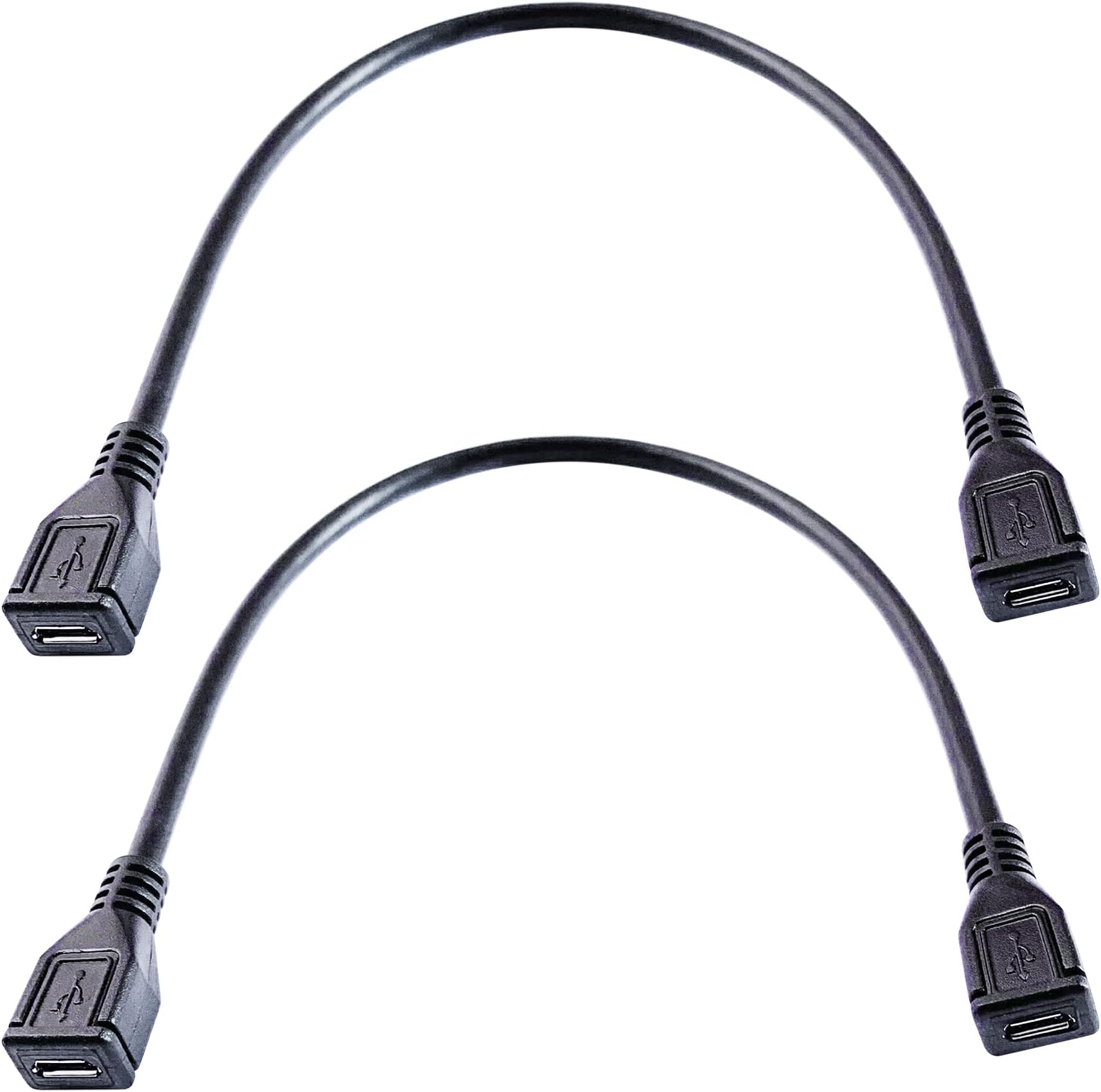 Amazon.com: YCS Basics 9 Inch USB 2.0 A Female to Micro B Female ...