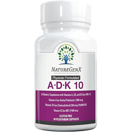 Amazon.com: DaVinci Labs ADK 10 - Dietary Supplement to Support Bone ...