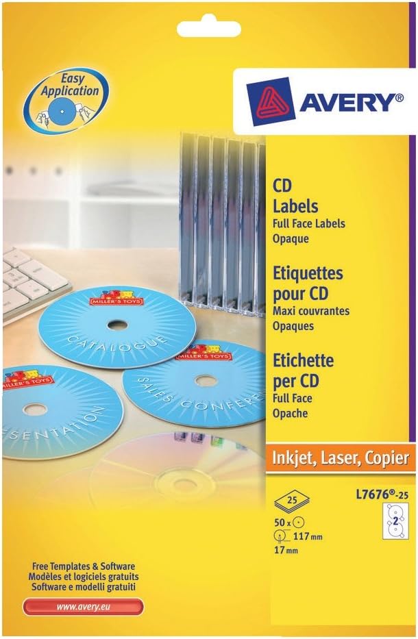 PressIT DVD/CD Label Packs - CD Jewel Case Inserts (25) : Amazon.co.uk ...