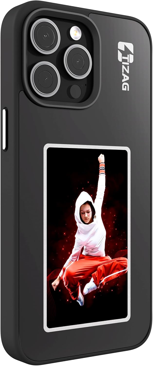Amazon.com: Tizag Customizable Canvas Phone Case for iPhone 15 Pro ...