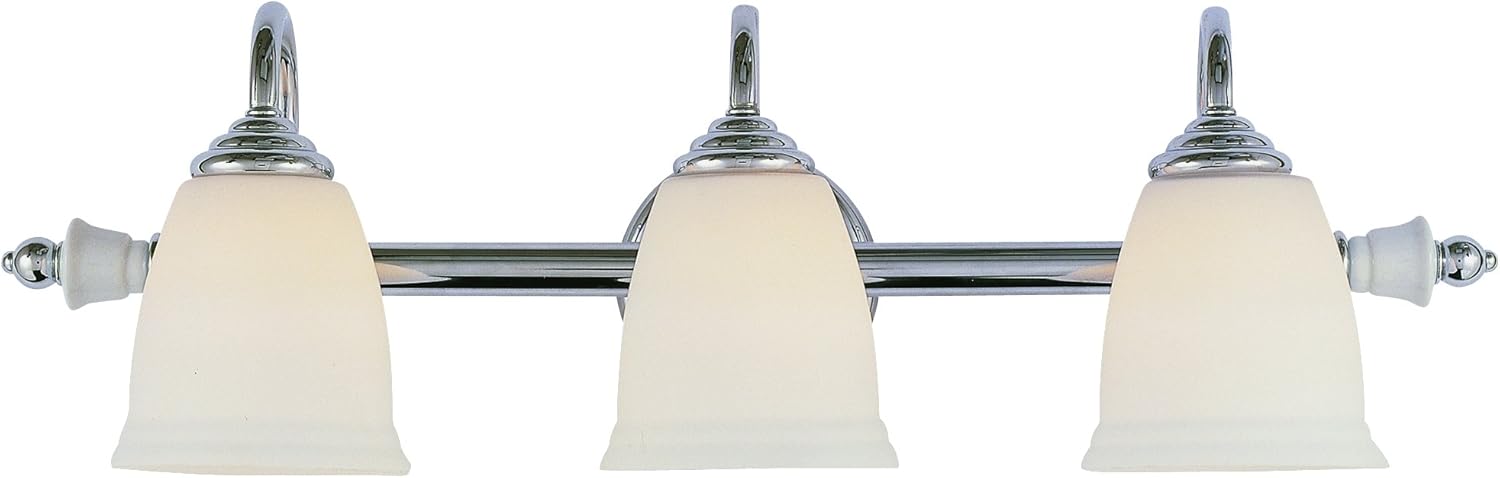 Trans Globe Lighting 7133 PC 3-Light Wall Lamp, Polished Chrome ...