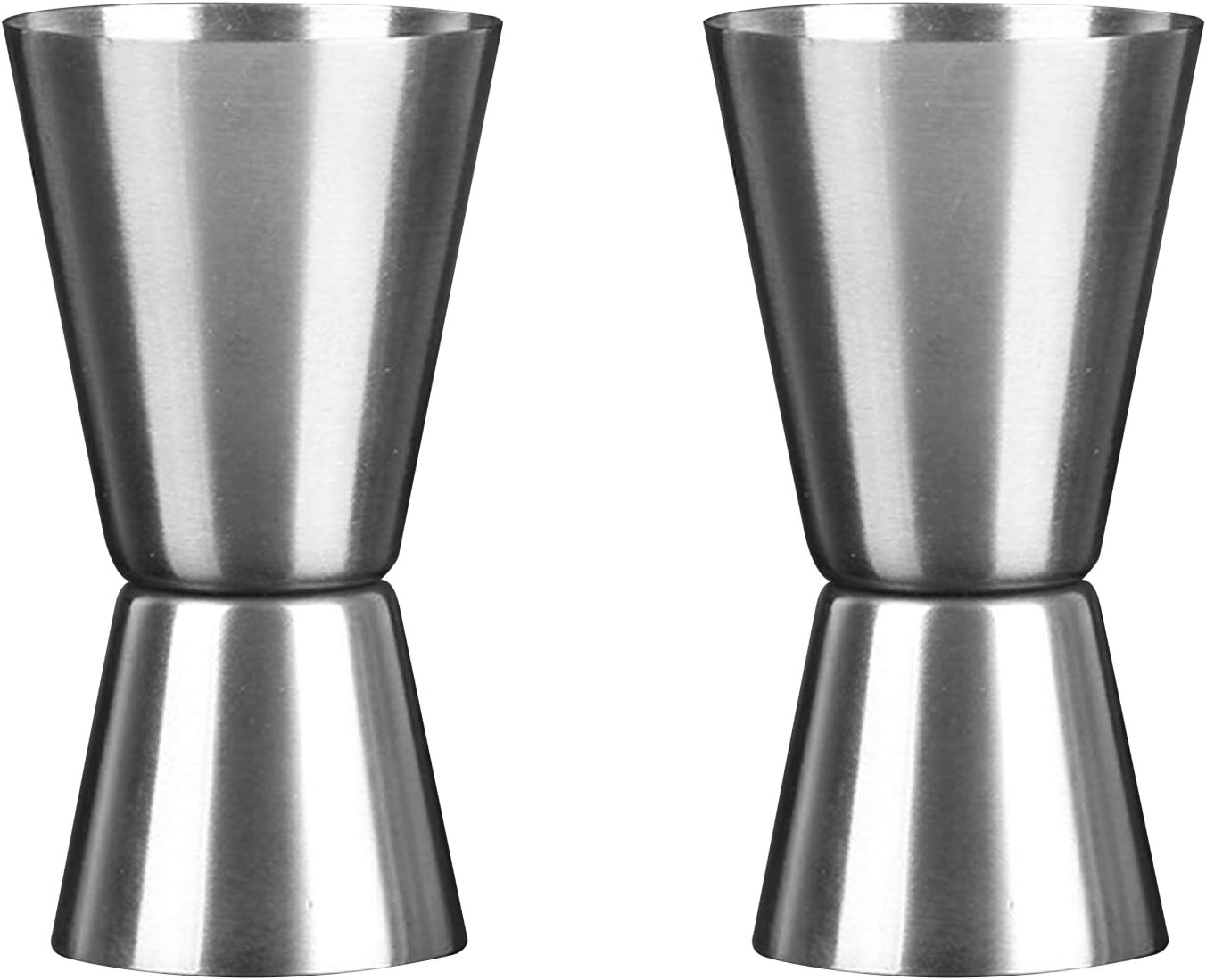Amazon.com: 2PCS Stainless Steel Double-Head Measuring Cup 1oz/2oz ...