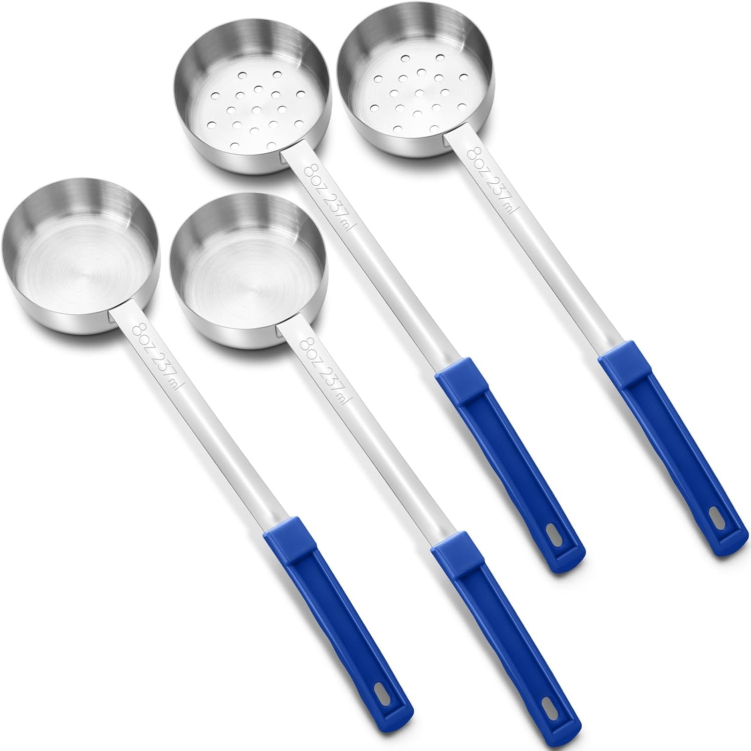 Amazon.com: Teenyyou 4 Pcs Portion Control Serving Spoons Portion ...