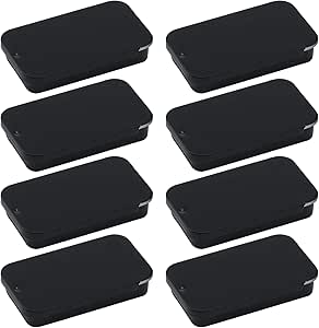 Amazon.com: Tighall 8pcs Metal Box with Lid Container Tin Box Storage ...