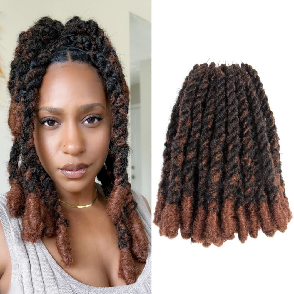 Amazon.com : WUDAS 12 Inch Invisible Braiding Locs Hair Pre-looped 3 ...