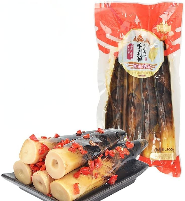 Amazon.com : Hand Peeled Bamboo Shoots 500g/pack, Chinese Bamboo Shoot ...