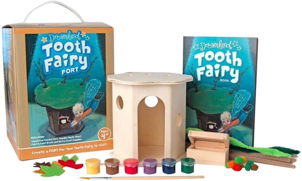 Amazon.com: Dreamland Fairy Tooth Fort: Help Your Tooth Fairy Find Your ...