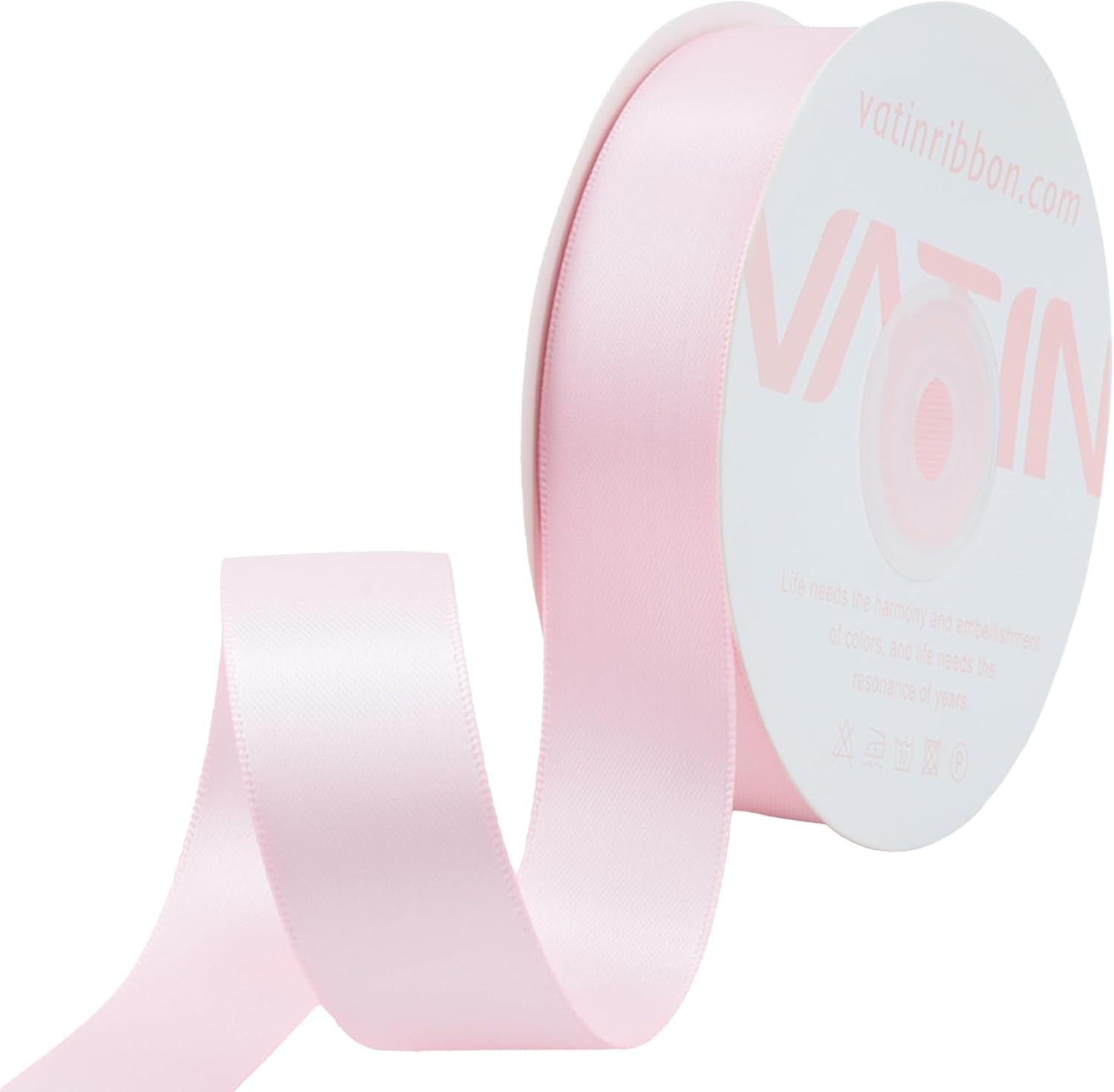 Amazon.com: VATIN Satin Ribbon 7/8”, Continuous 25 Yards Double Faced ...