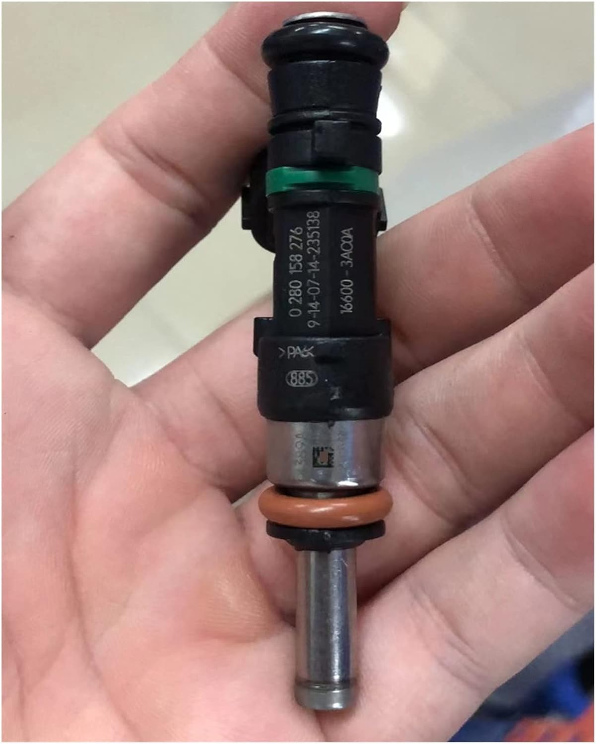 RINISH 15pcs 0280158276 Inyector de combustible para Nissan March Versa ...