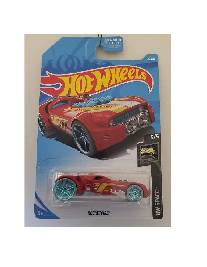 Mattel Hot Wheels Rocket Fire HW Space 5/5 Number 21/250 : Amazon.in ...