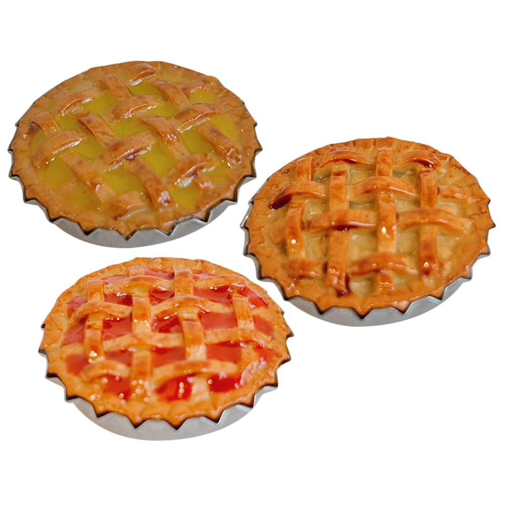 Amazon.com: LUOZZY 3pcs Miniature Food Model Lifelike Dessert Model ...