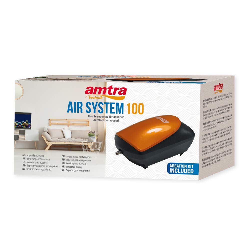 Amtra Air System 100 – Silent Aquarium Aerator, Aquarium Filter ...