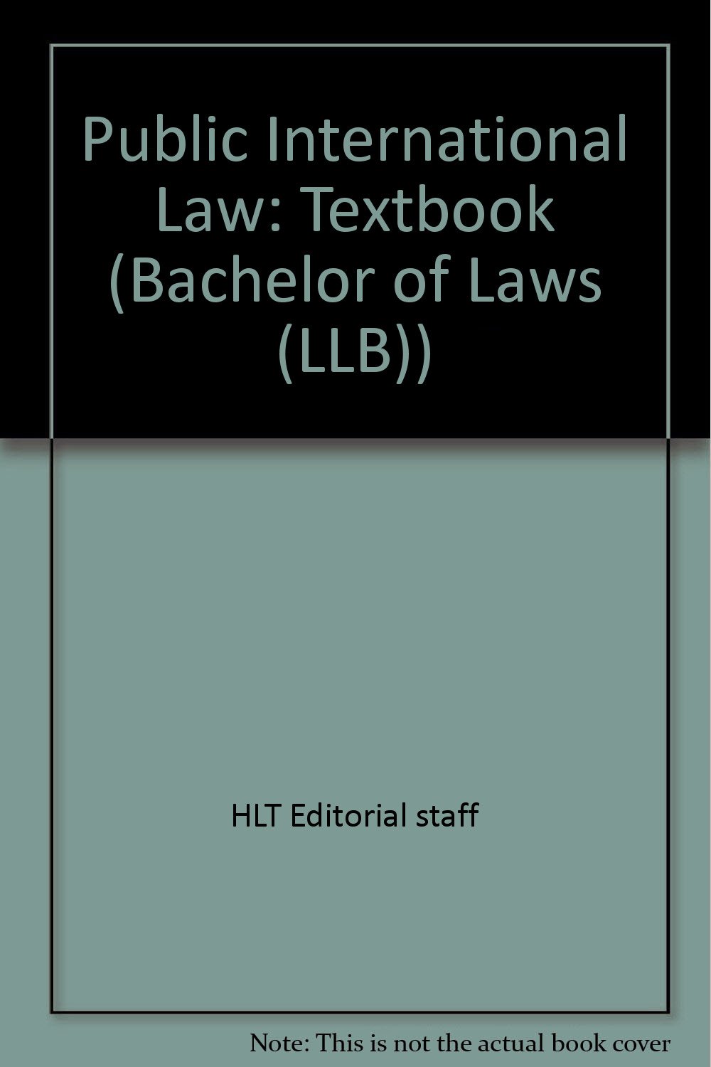 Amazon | Textbook (Bachelor of Laws (LLB) S.) | HLT Editorial staff ...