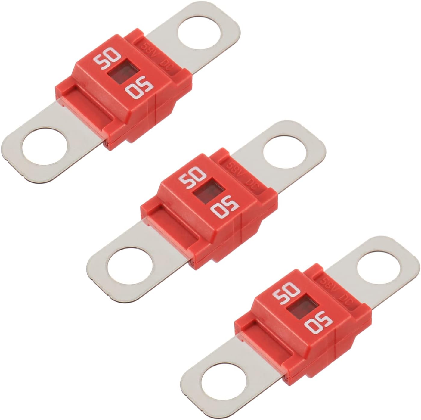 Amazon.com: Bussmann AMI-50 AMI Fast Acting Stud Mount Fuse - 50 Amp ...