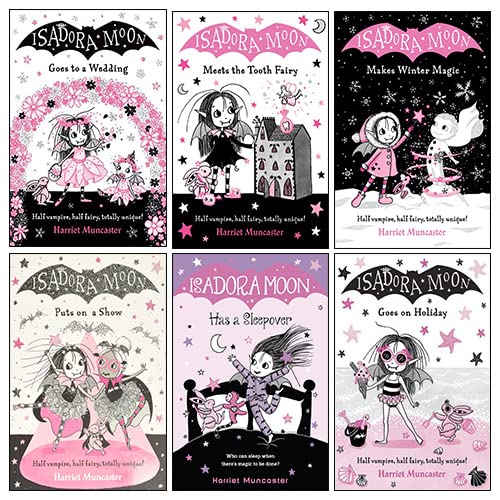Harriet Muncaster 6 Books Collection Set(Isadora Moon meets the Tooth ...