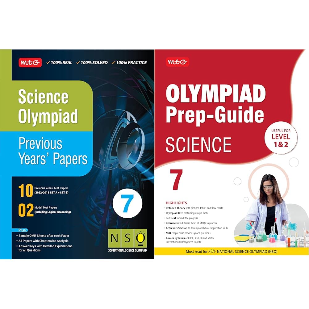 Buy MTG Science (NSO) Olympiad s Papers with Mock Test Papers Class 7 ...