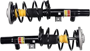 Amazon.com: GELUOXI Front Left & Right Shock Absorber w/EDC Replacement ...