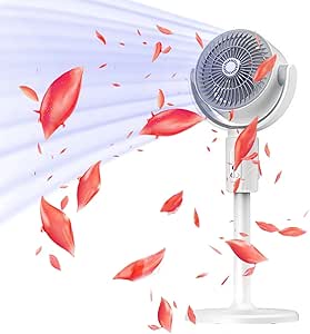 Amazon.com: Standing Smart Fans, Vertical Fan 360 Circulation Quiet And ...
