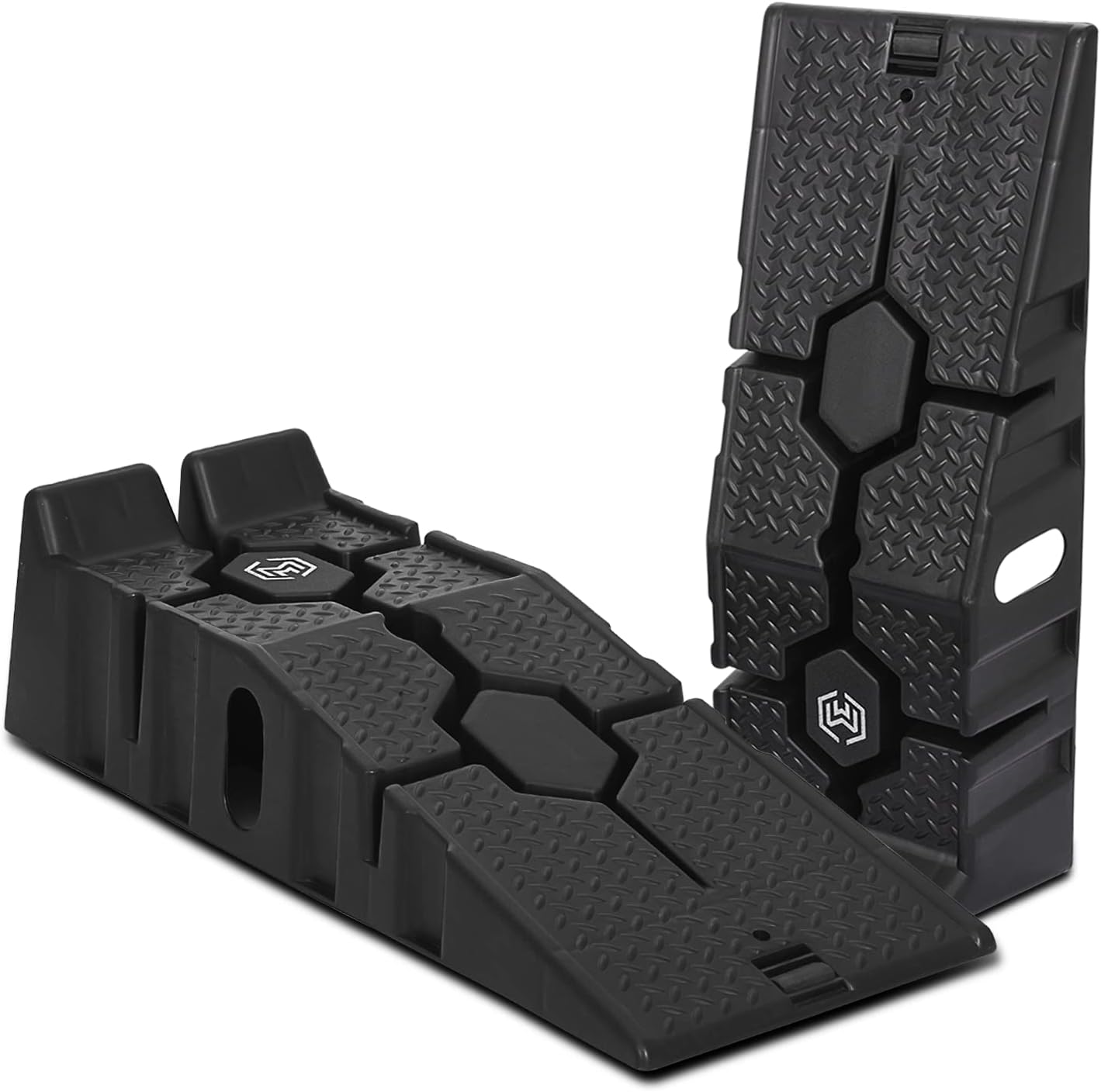 Amazon.com: Solid Steel 3 Ton 6500 LBS Auto Ramp Set Heavy Duty Car ...