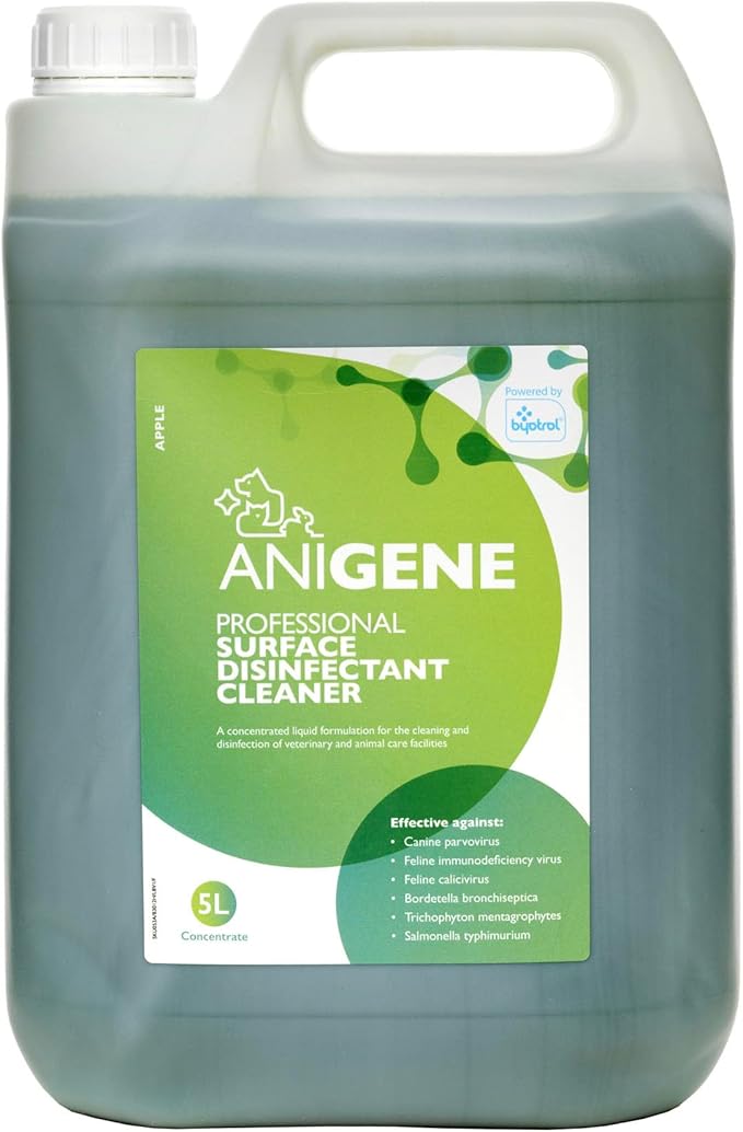 ANIGENE Surface Disinfectant Cleaner for Animal Environments - Kills ...