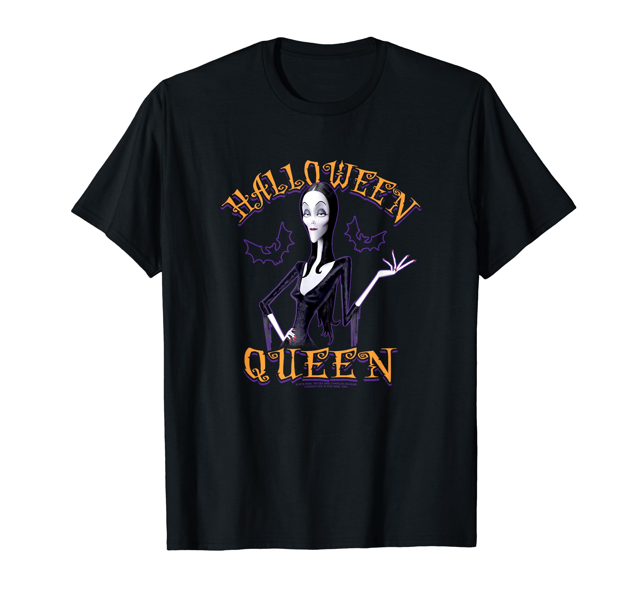 Amazon.com: The Addams Family Halloween Queen Vintage Morticia Poster T ...