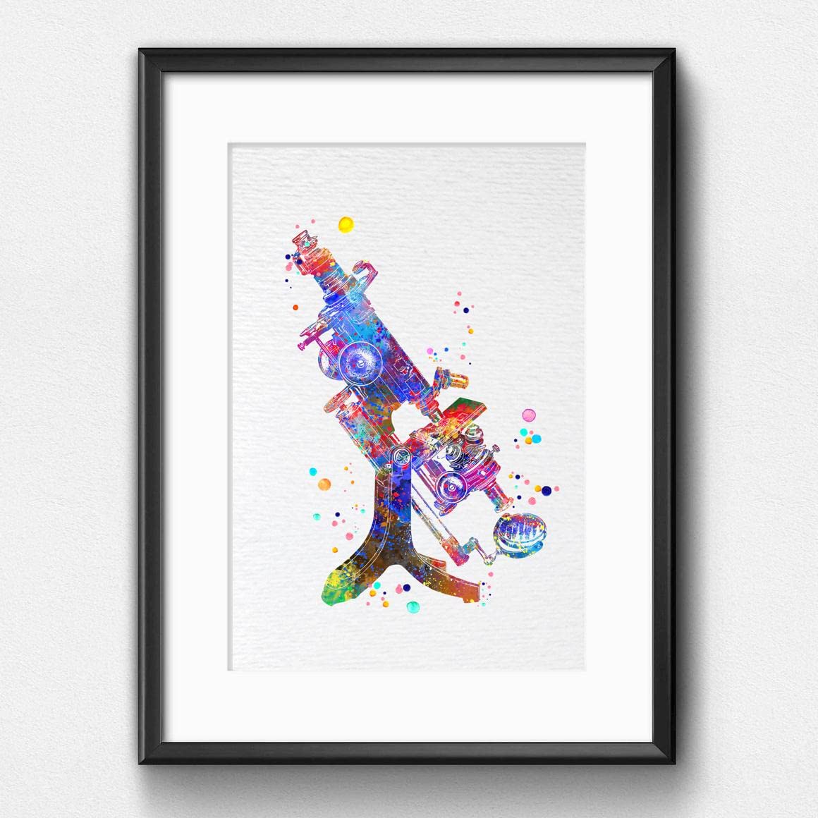 Snapklik.com : 8X10 Unframed Optical Microscope Biology Tools Science ...