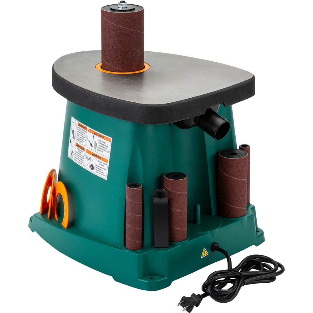 Grizzly Industrial 1/2 HP Benchtop Oscillating Spindle Sander G0739 The ...