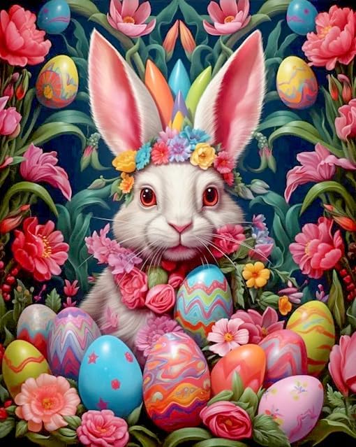 Amazon.com: Semneroy 5D Easter Diamond Art Kits for Adults Beginners ...
