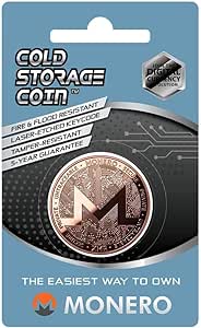 Amazon.com: Cold Storage Coin - Monero - 1AV Once 999 Fine Copper with ...