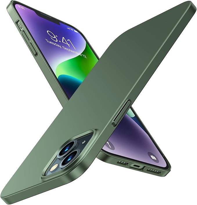 Amazon.com: TORRAS Slim Fit Compatible for 13 Mini Case Green, [Paper ...