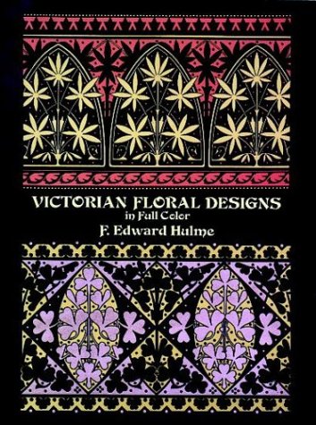 Amazon | Victorian Floral Designs in Full Color (Dover Pictorial ...
