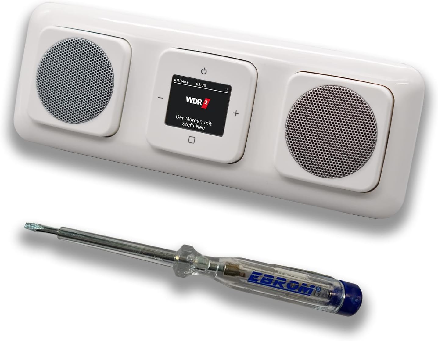 Busch Jäger DAB+ Unterputz UP Radio 8215U-101 Reflex SI alpinweiß ...