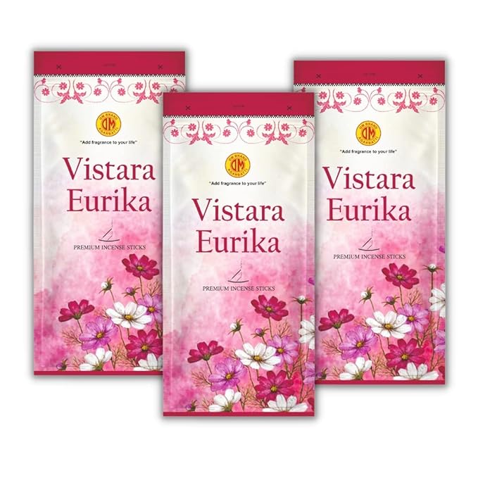 Om Sai's Vistara Eurika Fragrance Agarbatti for Pooja, Incense Sticks ...