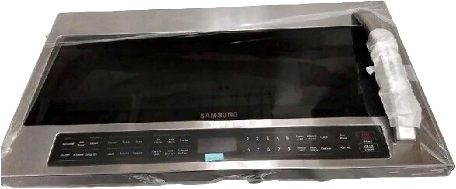 Amazon.com: Samsung DE94-03237R Microwave Door Assembly, Stainless ...