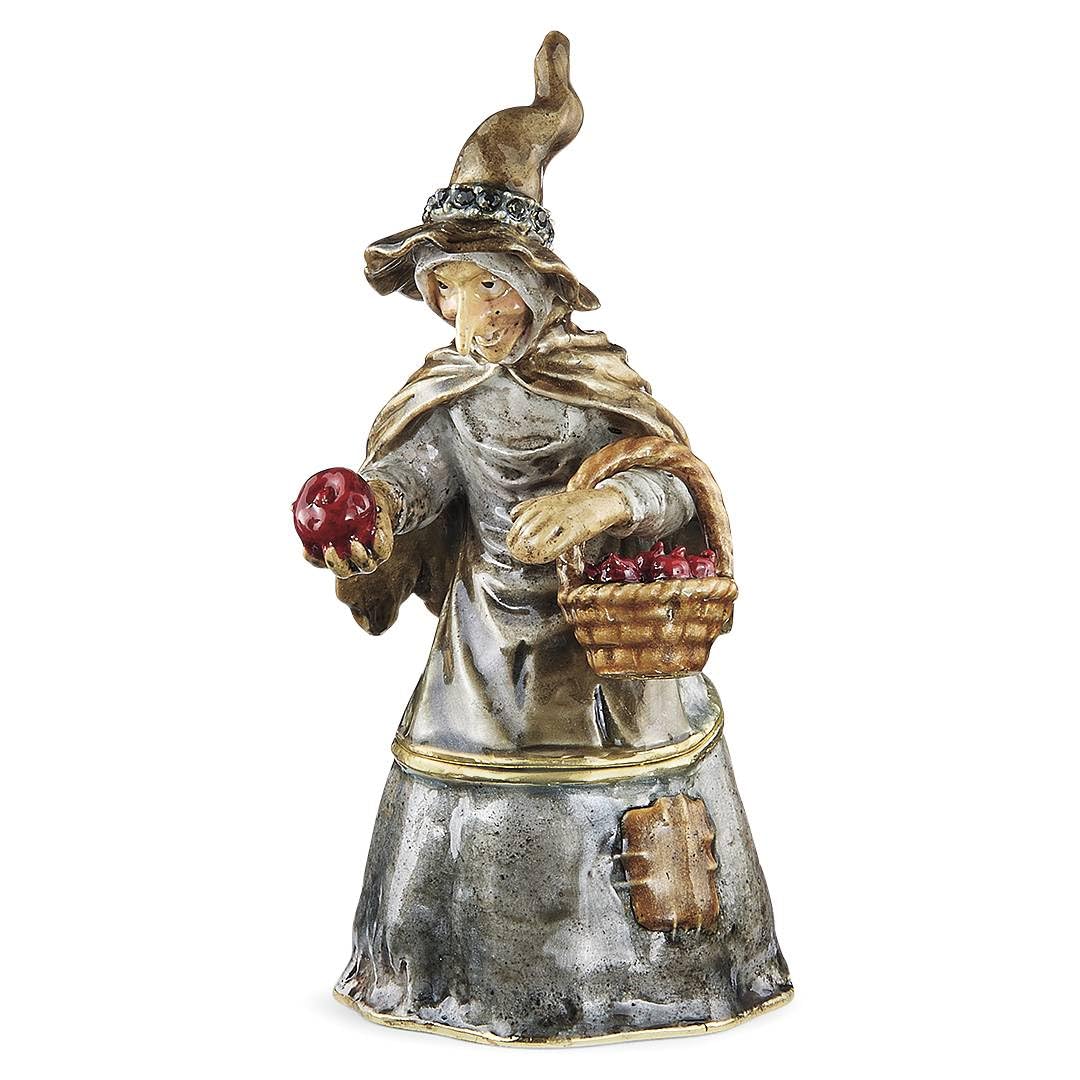 Amazon.com: SAGEFINDS Witch Collectible Box | Metal and Crystal ...