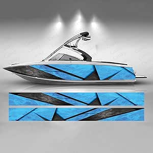 Amazon.com - 2 PCS-236.2x22.8 Inch Abstract Classic Rust Design Boat ...