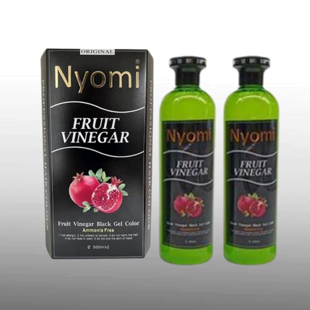 Nyomi Fruit Vinegar Hair Gel Dye Natural Extract Hair Color Dye for Men ...