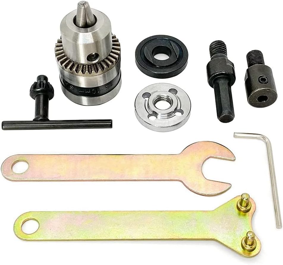 Frattina Electric Drill Chuck Angle Grinder Wheel Mandrel Adapter Saw ...