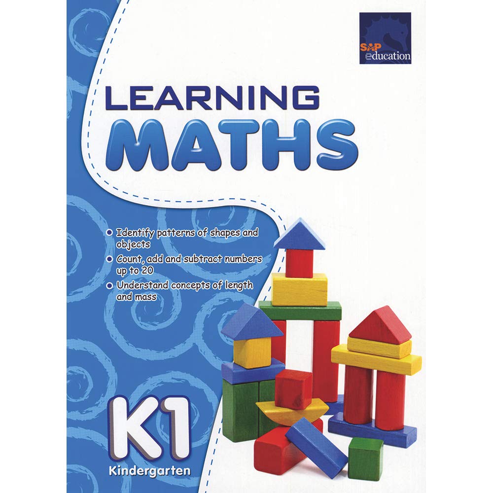 英文原版 SAP Learning Maths Collection N-K2新亚数学练习三册套装 3-6岁幼儿园练习册 : Amazon.com.mx: Libros