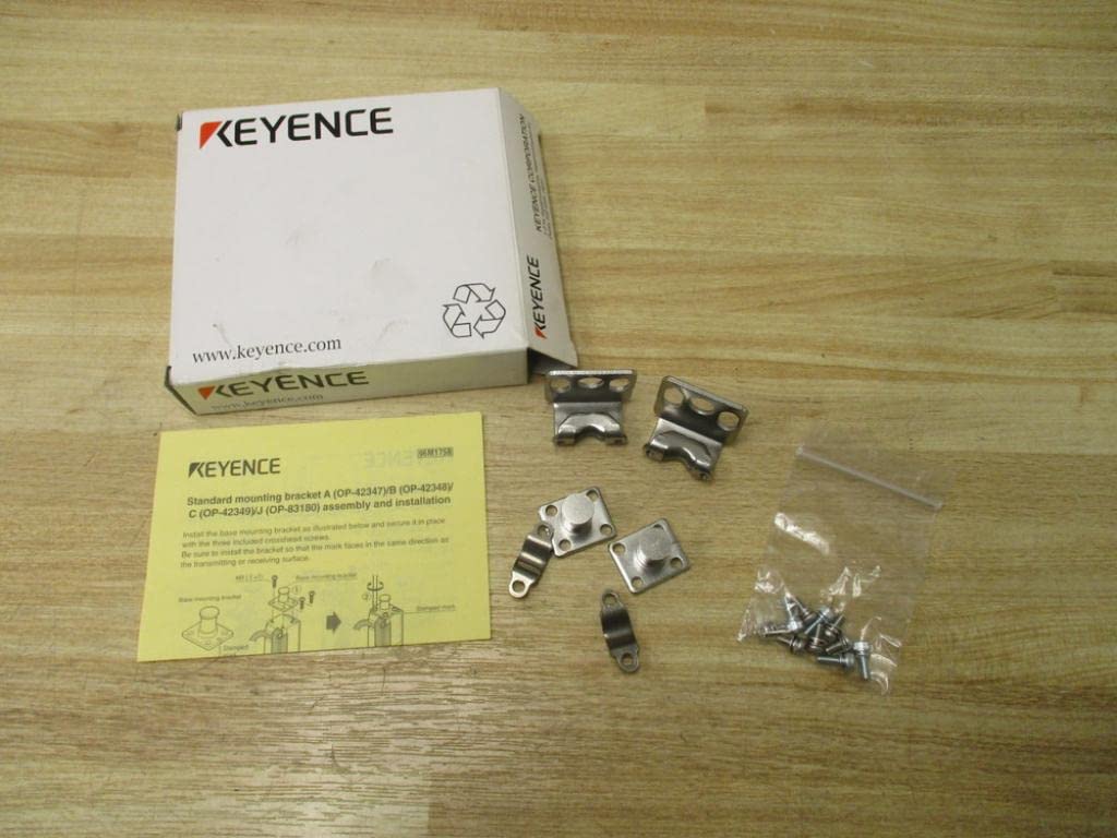 Amazon.com: Keyence OP-83180 Mounting Bracket OP83180 : Industrial ...