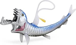 Amazon.com: JOKFEICE Ocean Sea Animal Toys, Realistic Viper Fish Fairy ...